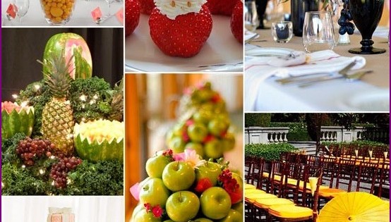 The basic rules of a fruit wedding