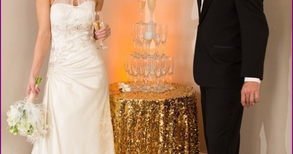 The Great Gatsby Style Wedding: Chic and Shine